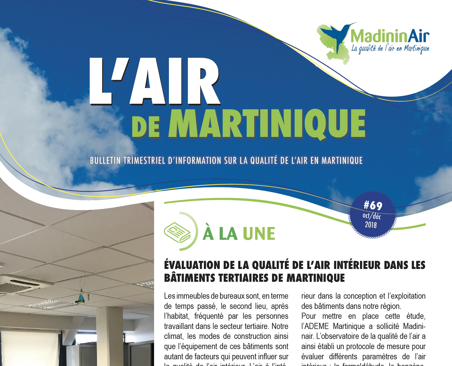 Madininair, La qualité de l'air en Martinique | À lire : L’Air de ...