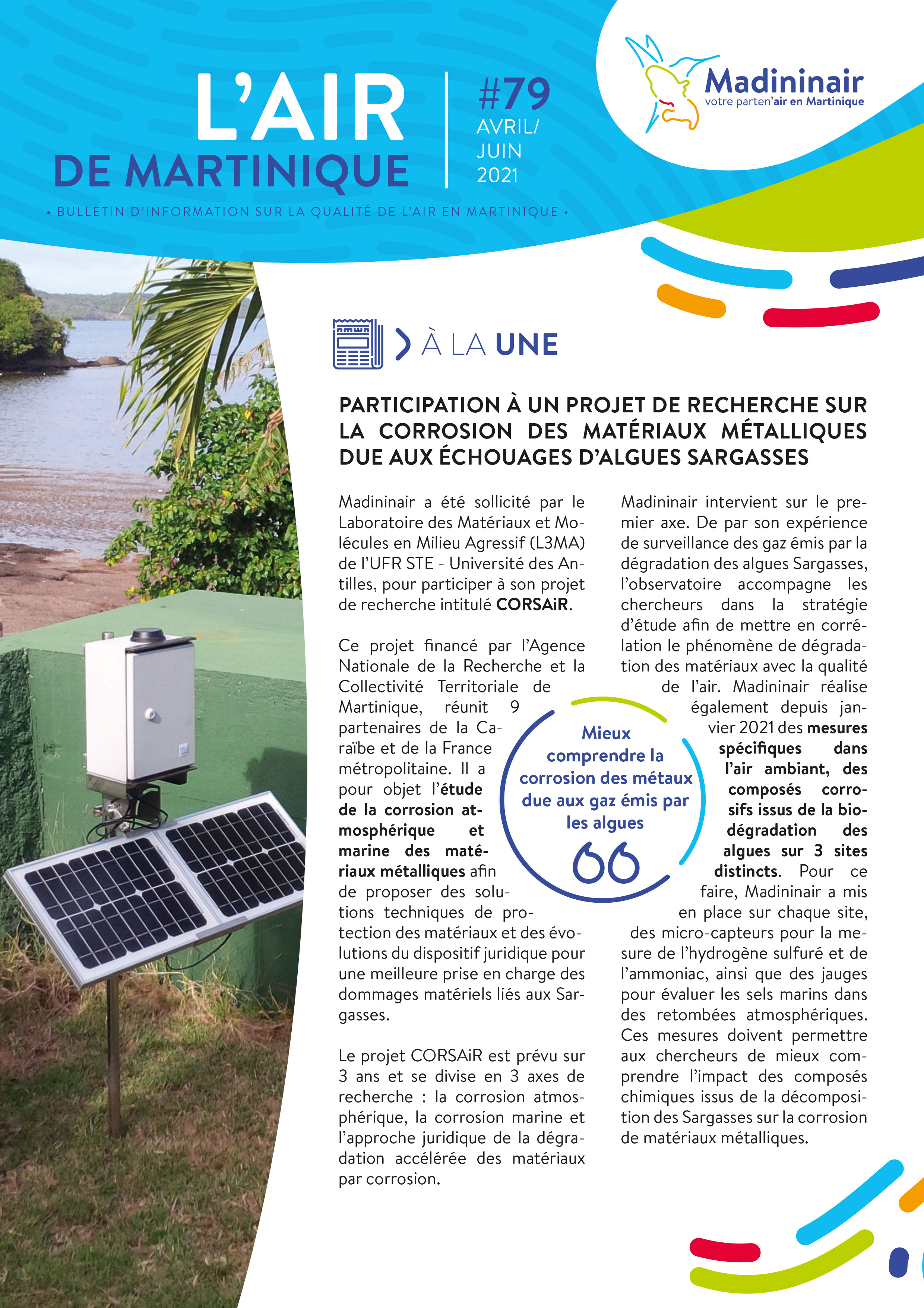 Madininair, La qualité de l'air en Martinique | A lire : L’Air de ...